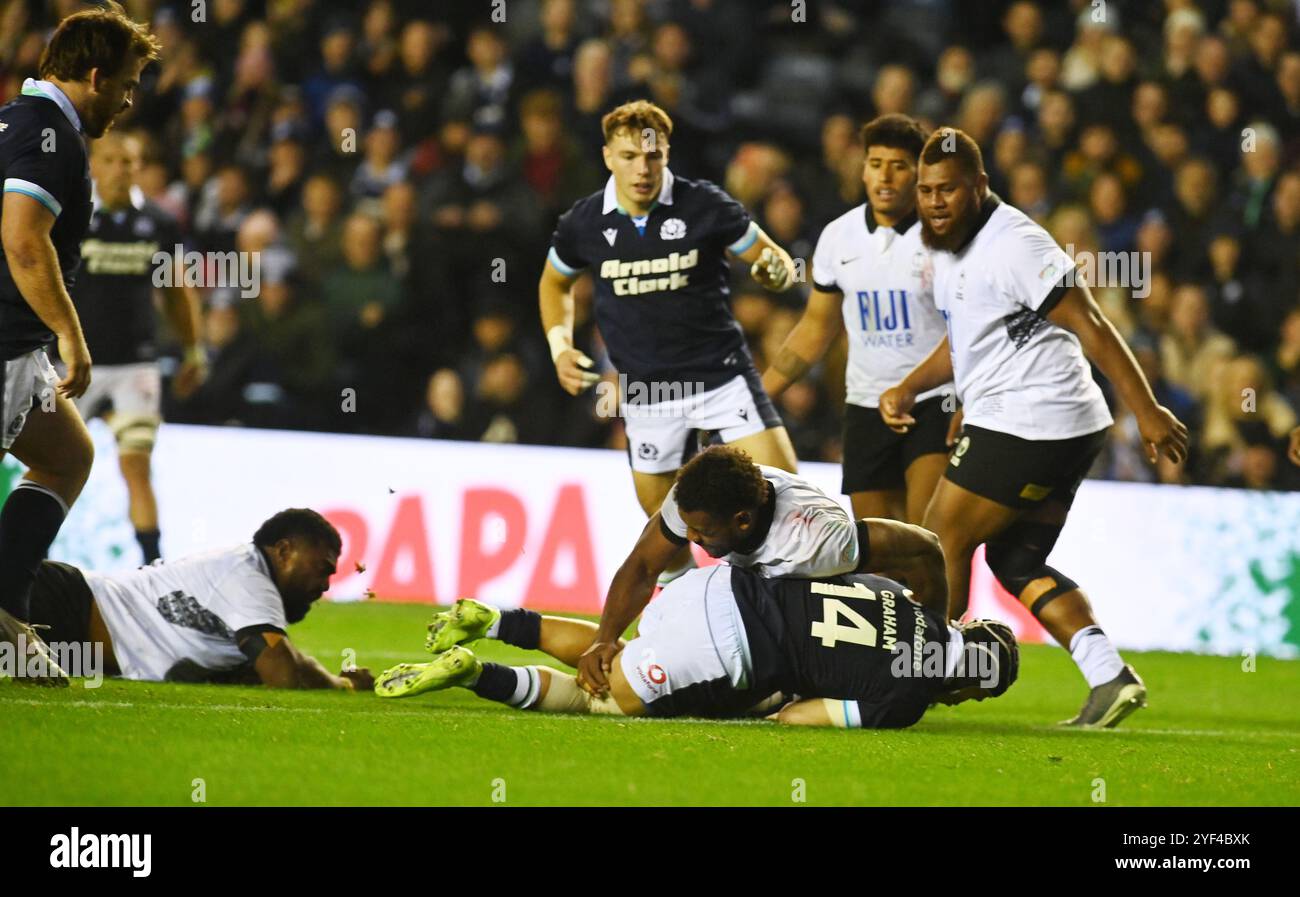 Scottish Gas Murrayfield .Edinburgh Scotland UK 2nd November 24 AUTUMN ...