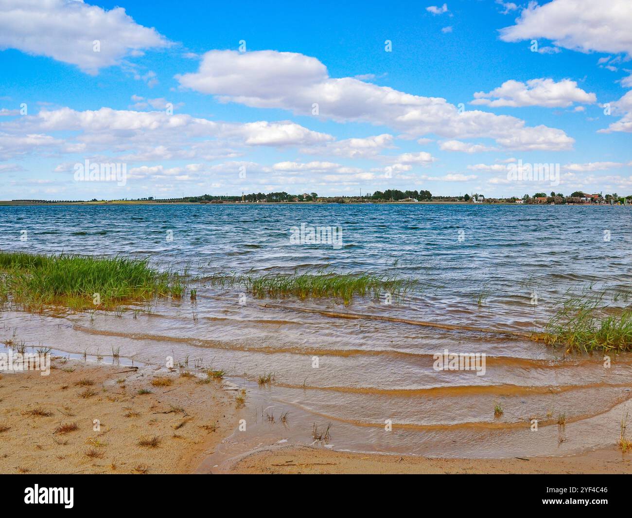Landscape of the Villafranca de los Caballeros Lagoon (Province of ...