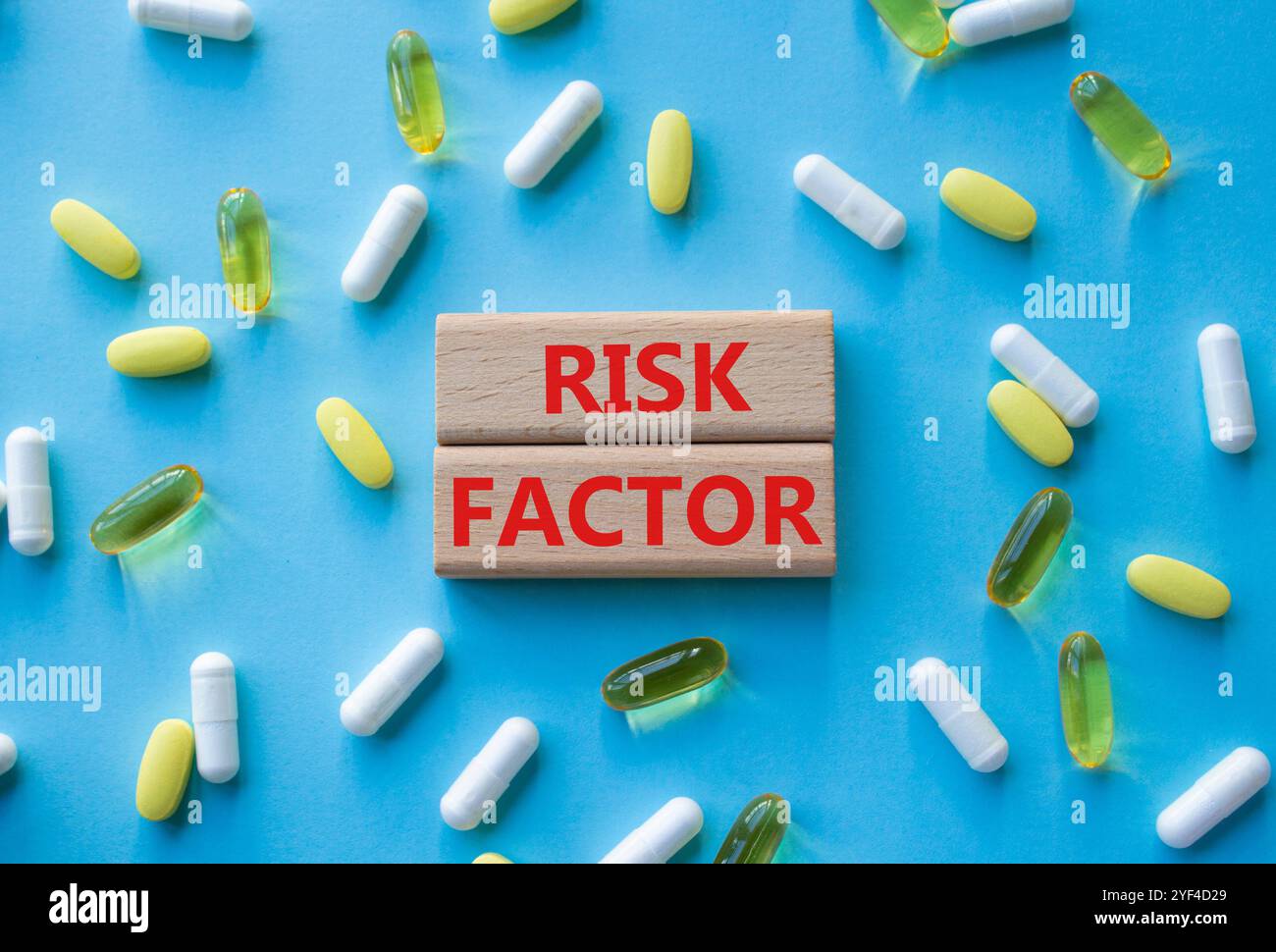 Risk Factor symbol. Concept word Risk Factor on wooden blocks ...