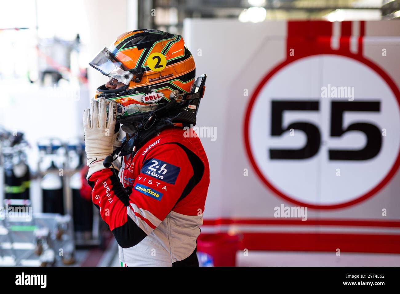 RAGHUNATHAN Mahaveer (ind), Vista AF Corse, Ferrari 296 GT3 #55, LM GT3 ...