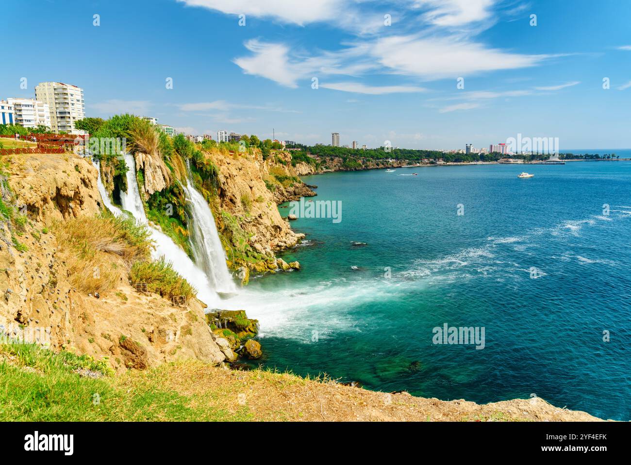 Lower Duden Waterfalls in Antalya, Turkey Stock Photo - Alamy