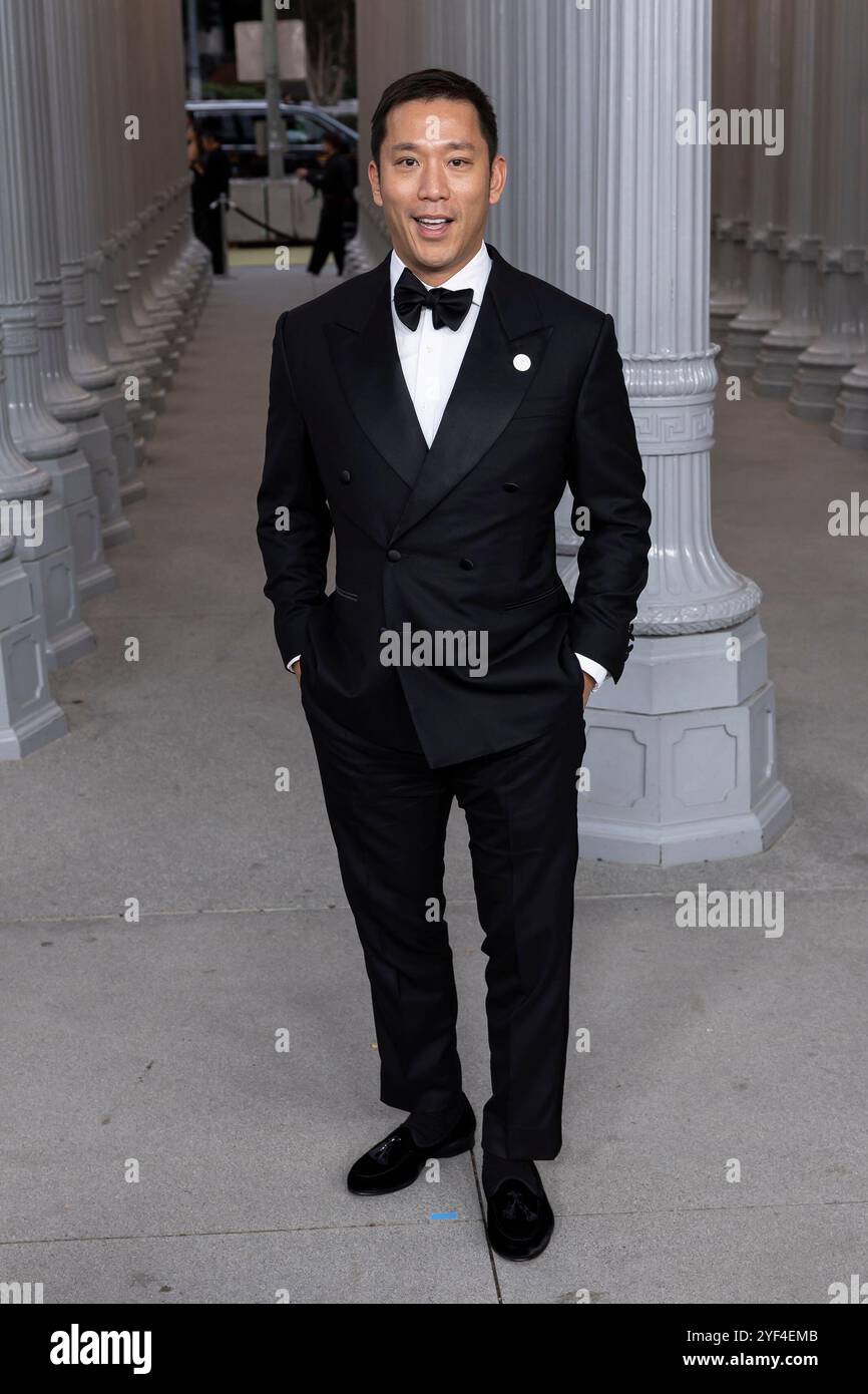 Los Angeles, USA. 02nd Nov, 2024. Simon Kim attends the arrivals of the ...