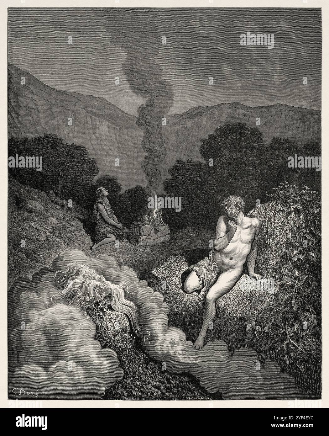 The offering of cain and abel hi-res stock photography and images - Alamy