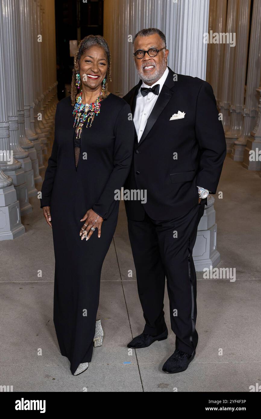 Los Angeles, USA. 02nd Nov, 2024. Holly J. Mitchell and guest attend ...
