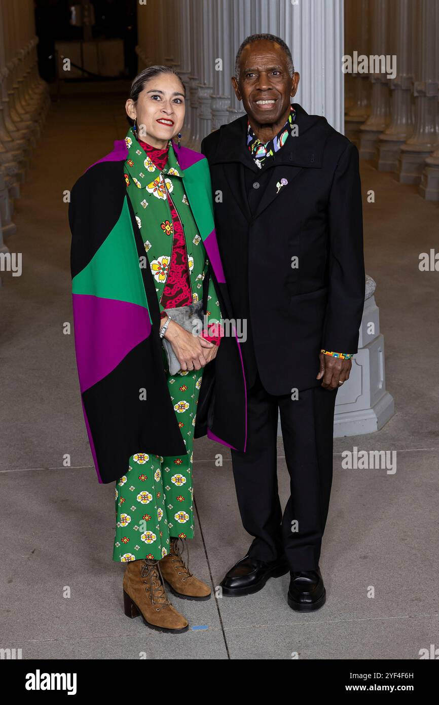 Los Angeles, USA. 02nd Nov, 2024. Roxana Landaverde and Charles Gaines ...