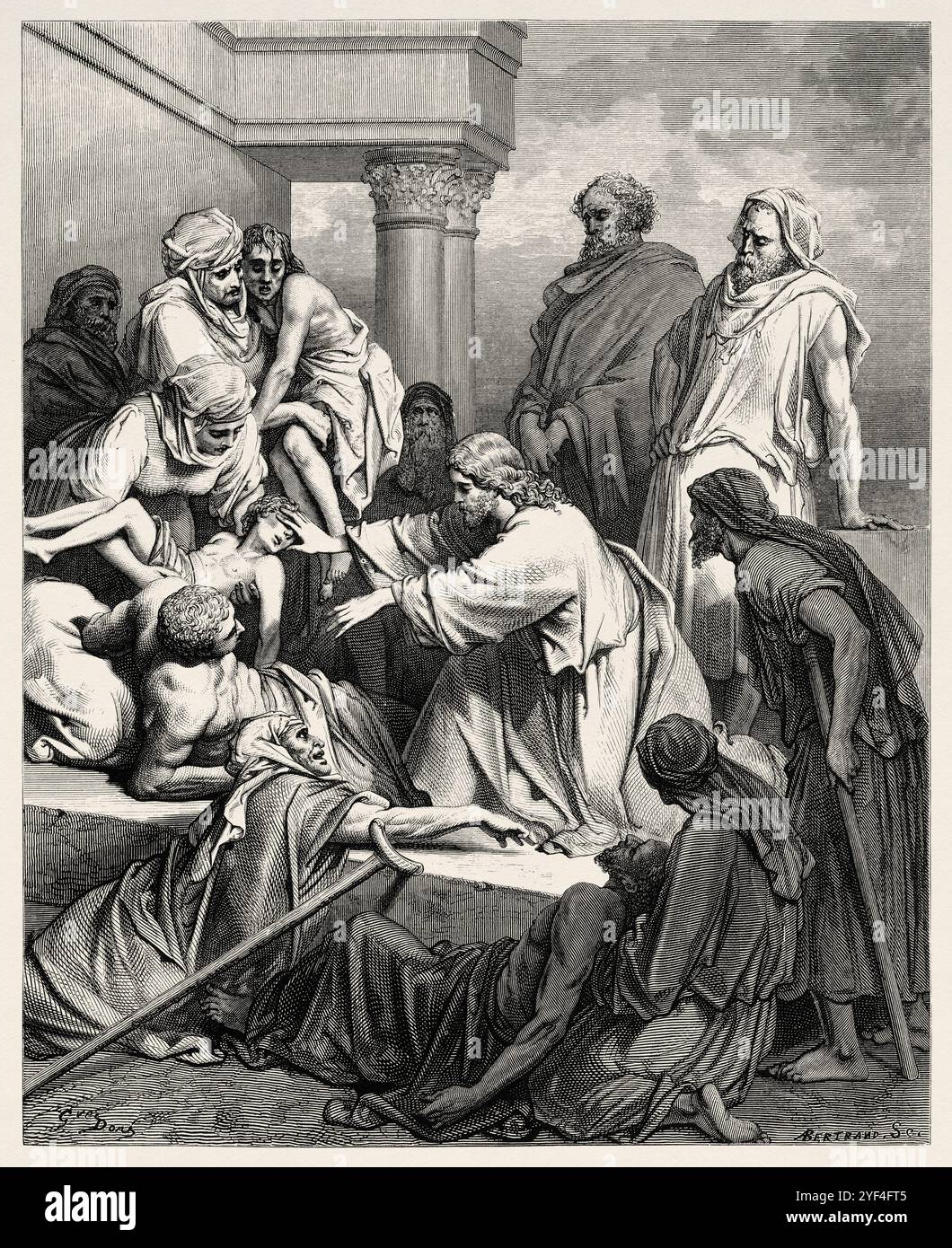 Jesus heals the sick hi-res stock photography and images - Alamy