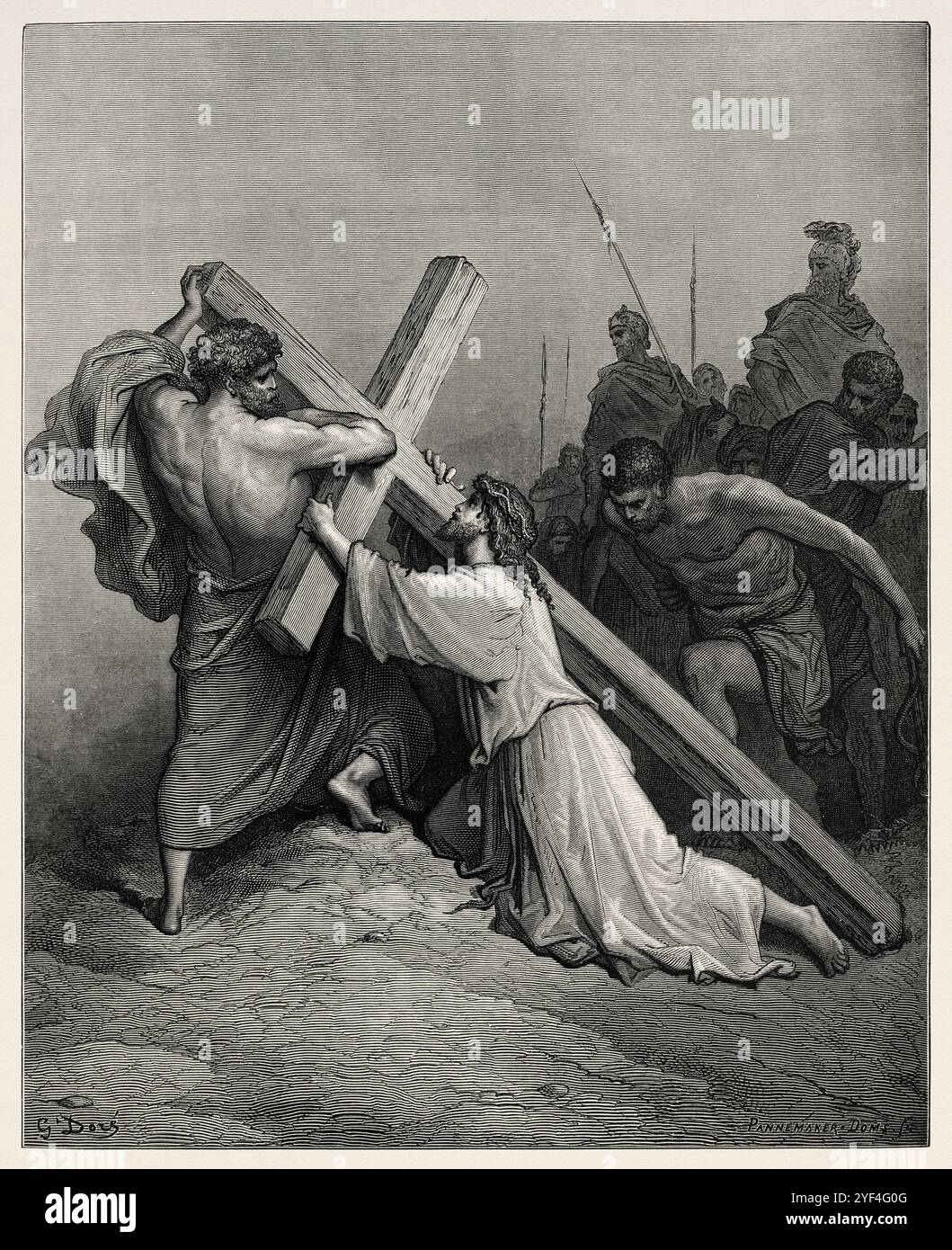 Jesus stumbles hi-res stock photography and images - Alamy