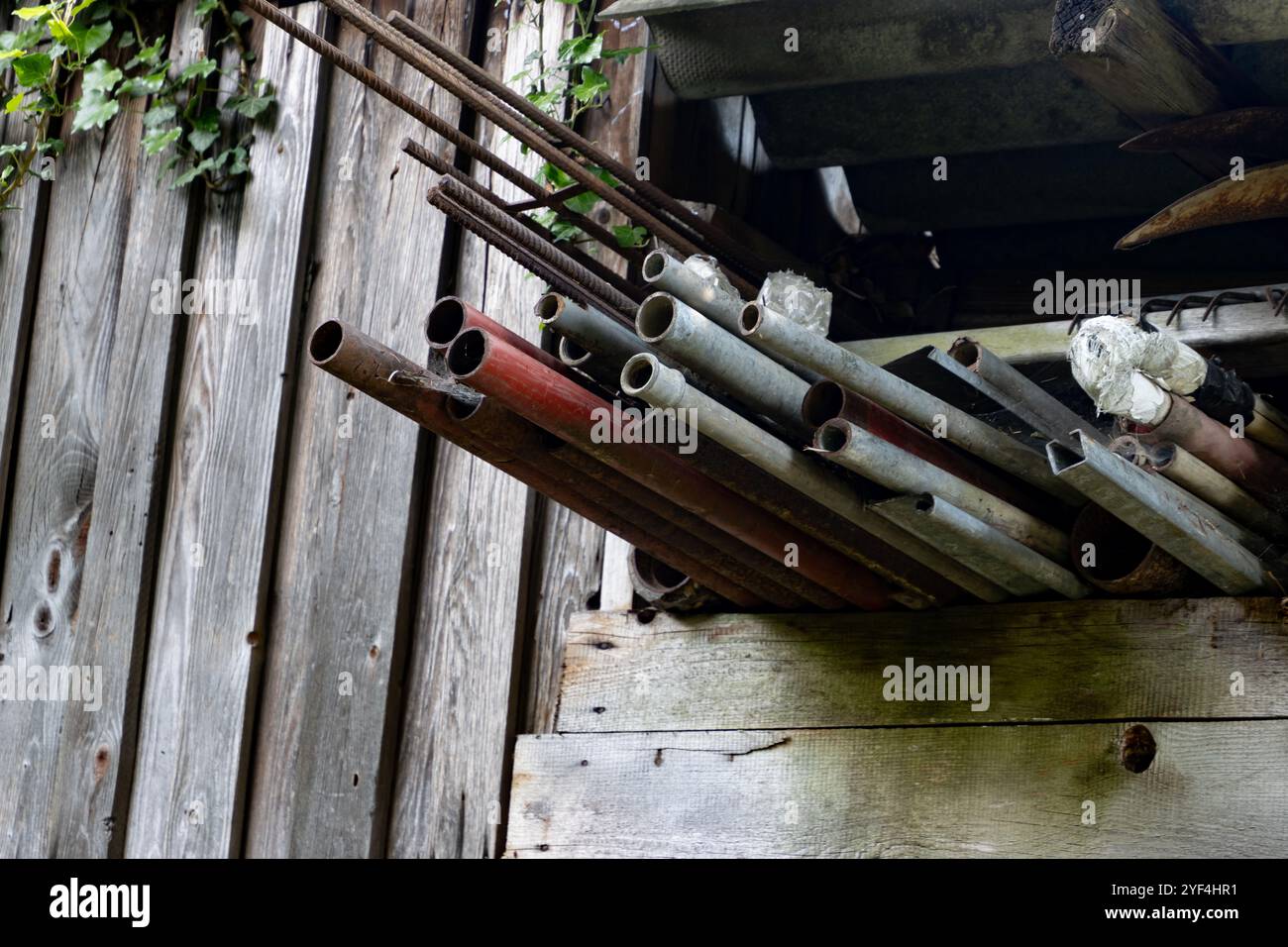 Old metal pipe hi-res stock photography and images - Alamy