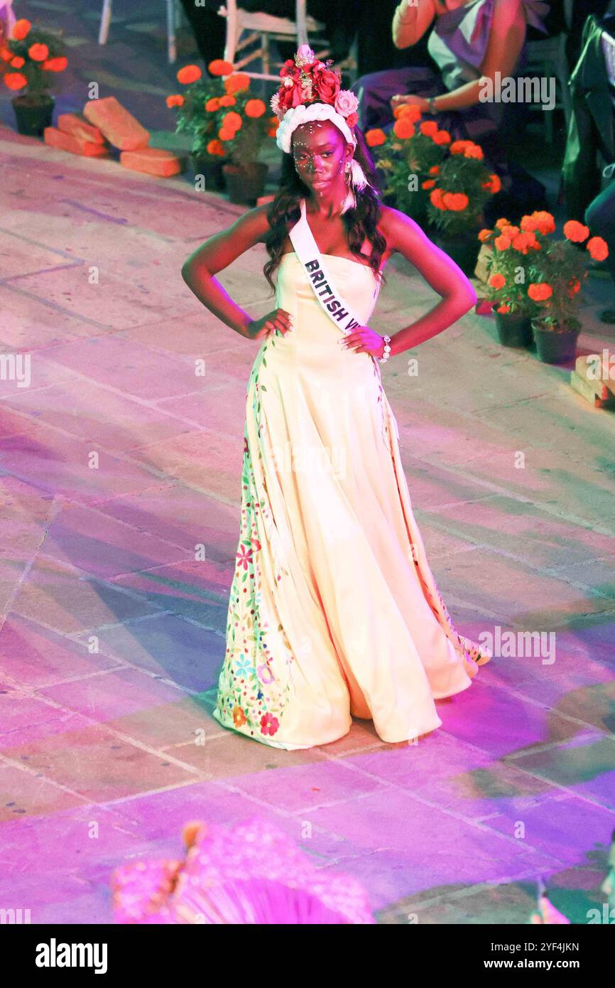 Miss Universe Catrinas Gala Catwalk Miss British Virgin Islands ...