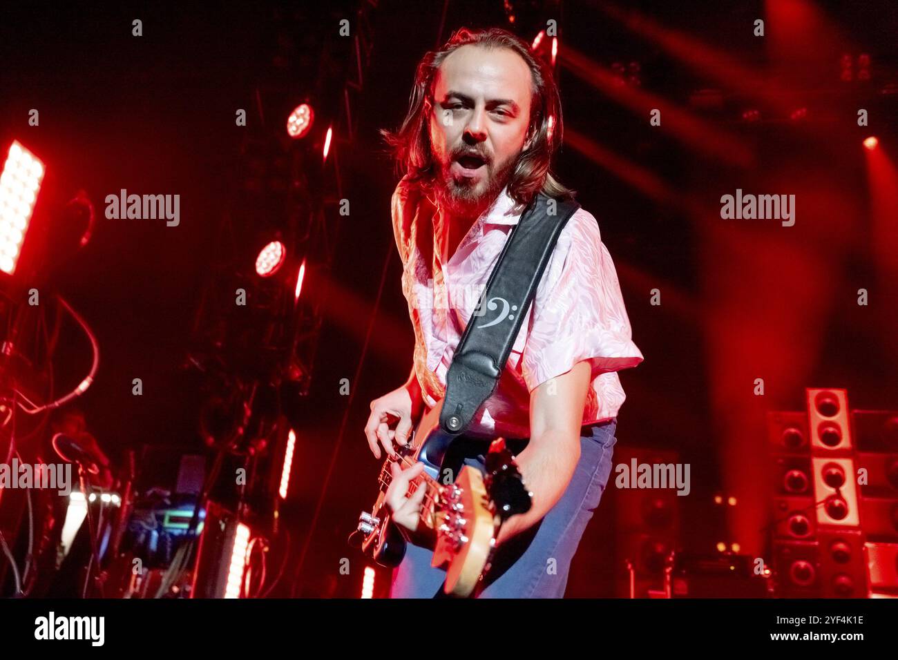 Reinhold Ray Weber, bassist, indie rock, pop, Austria, live on ENDE NIE ...