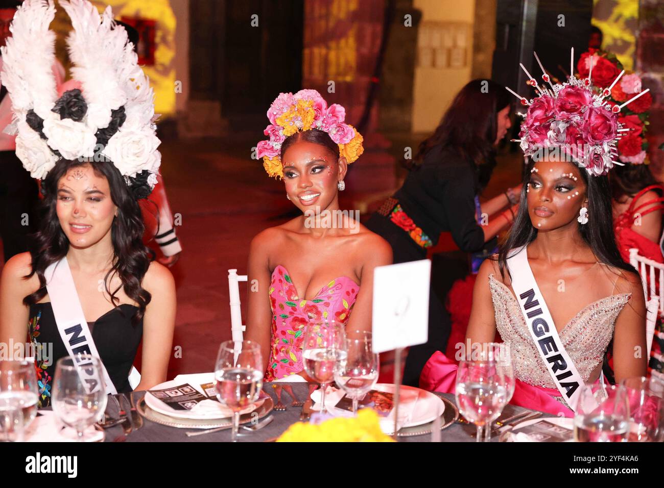 Miss Universe Catrinas Gala Catwalk Miss Turks and Caicos Islands ...
