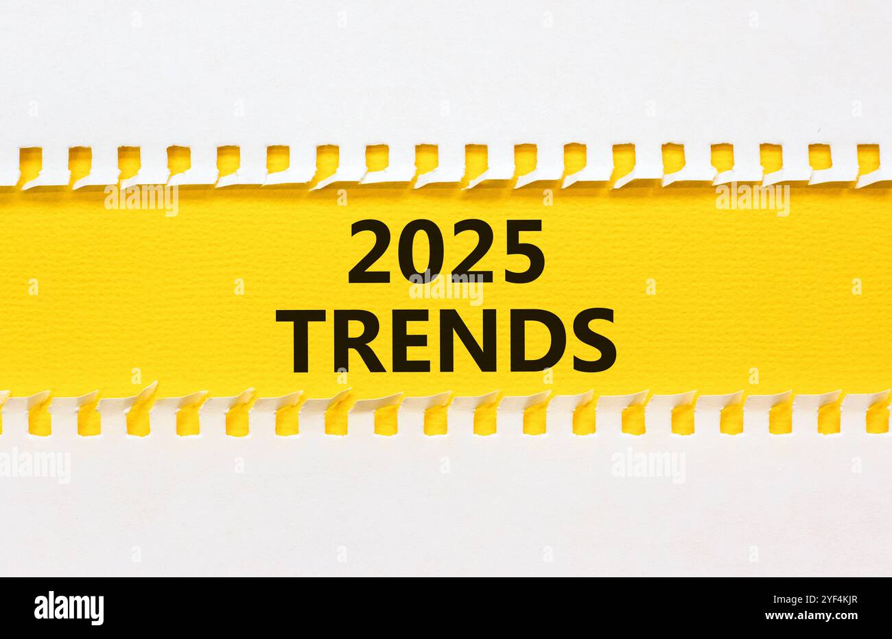 Planning 2025 trends new year symbol. Concept words 2025 Trends on ...
