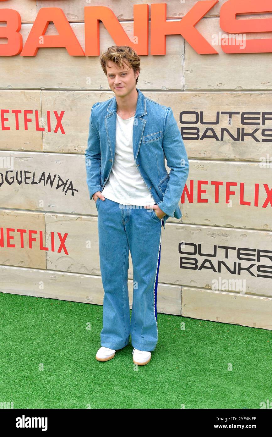 Rudy Pankow beim Netflix Event Poguelandia: An Outer Banks Experience ...