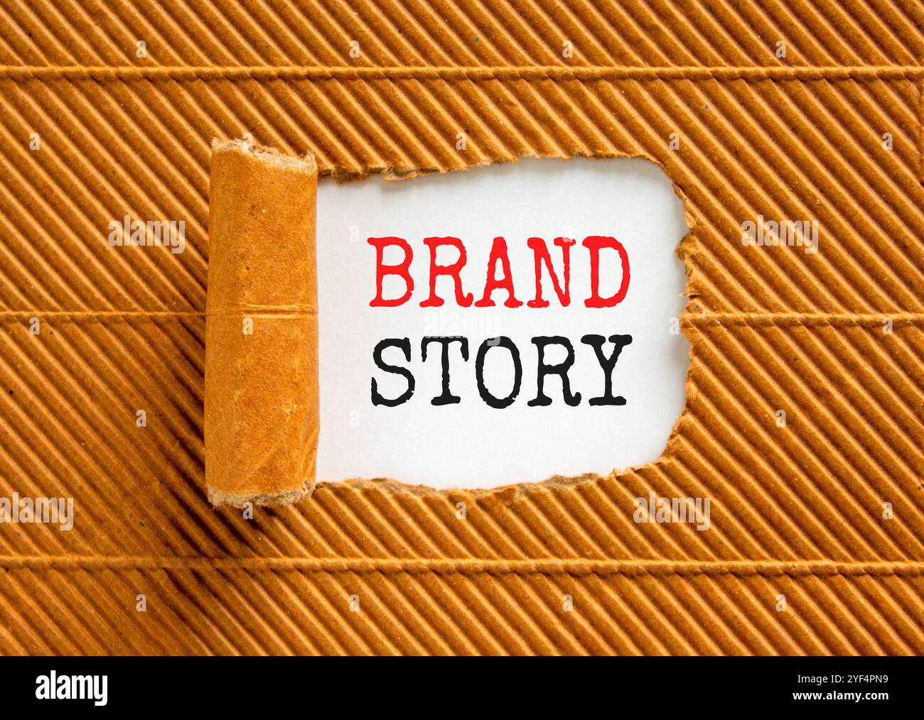 Brand story branding symbol. Concept words Brand story on beautiful ...