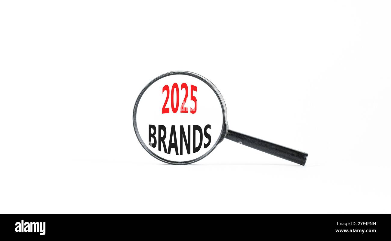 Planning 2025 brands new year symbol. Concept words 2025 Brands on ...