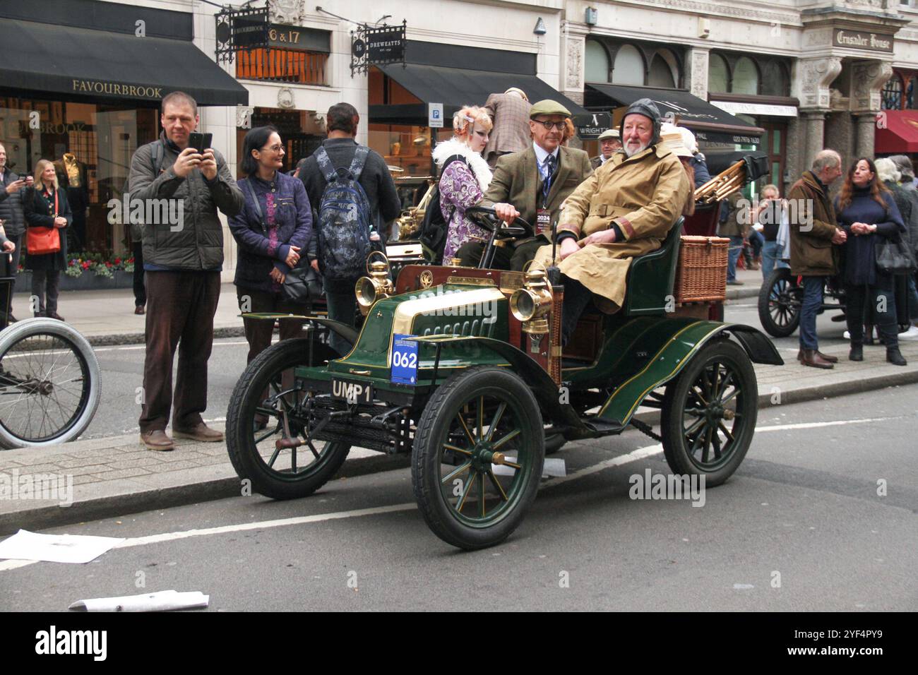 London, UK. 02nd Nov, 2024. Participants await there turn to drive at ...
