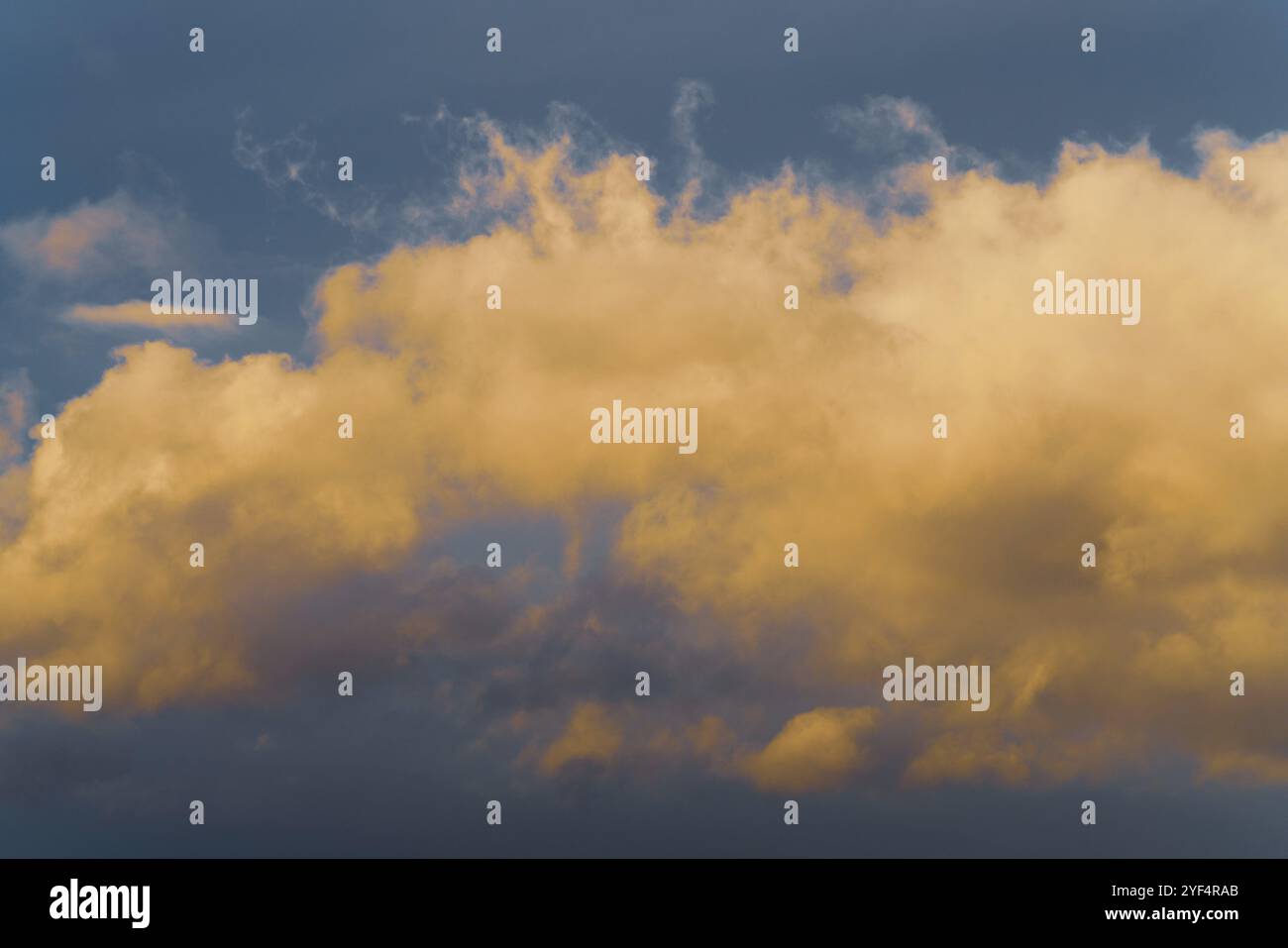 Beautiful fluffy cloud floats across hi-res stock photography and ...