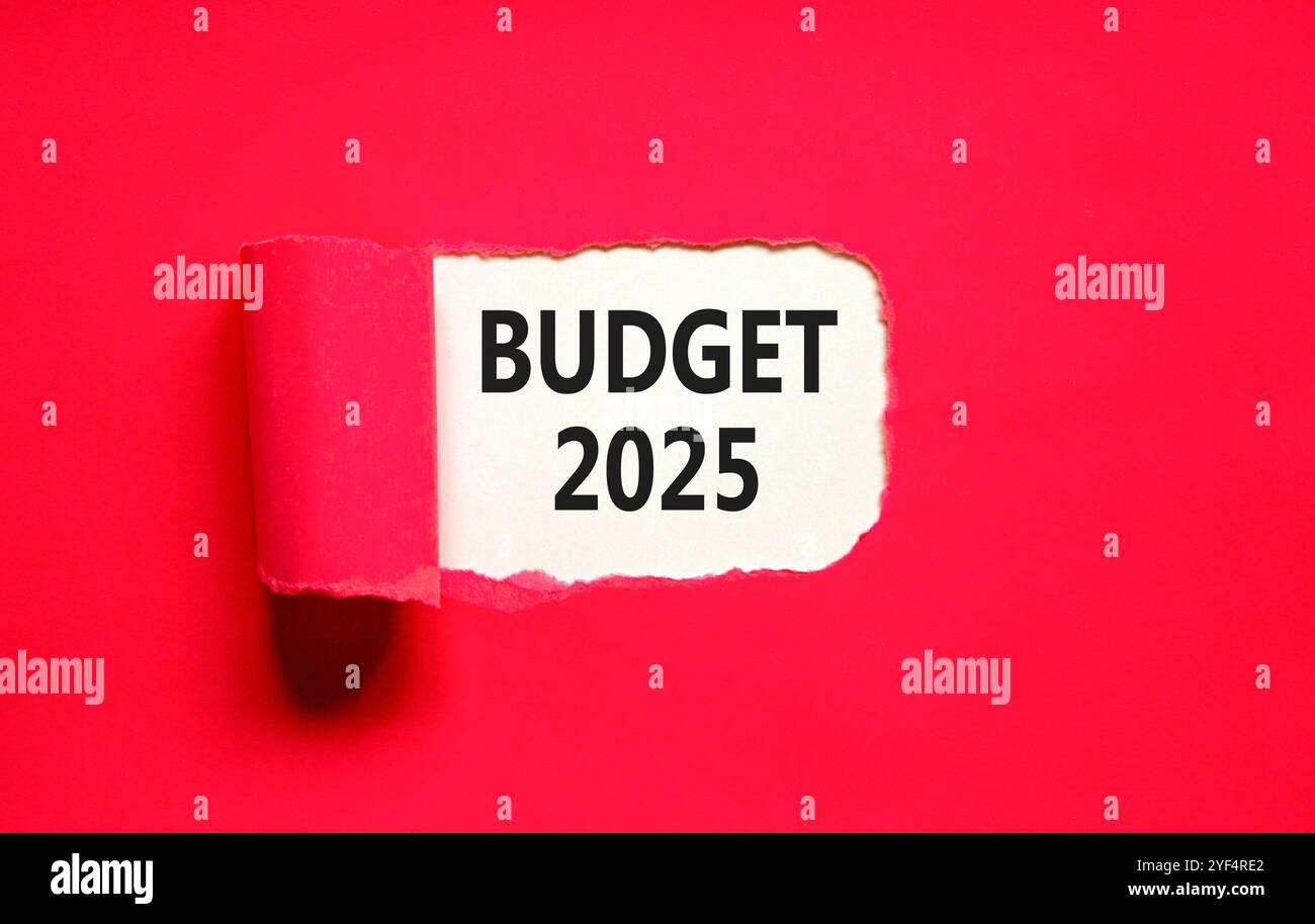 Planning budget 2025 new year symbol. Concept words Budget 2025 on ...