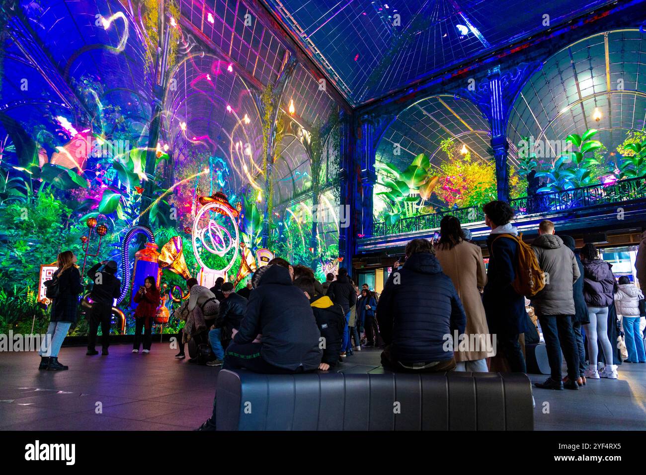 Digital displays showing The Butterfly Trail at the Now Building ...
