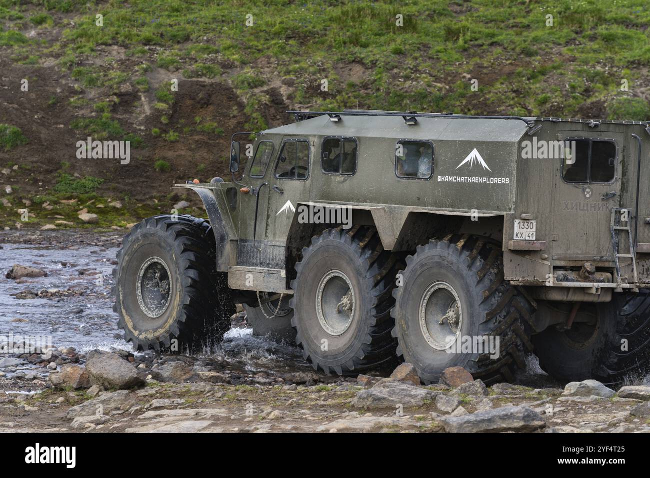 Russian terrain vehicle transports hi-res stock photography and images ...
