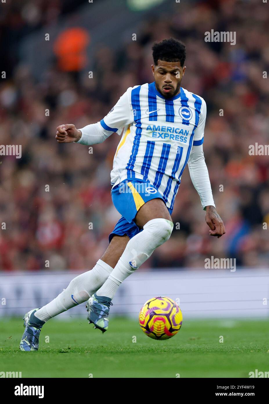 Brighton & Hove Albion's Georginio Rutter during the Premier League ...