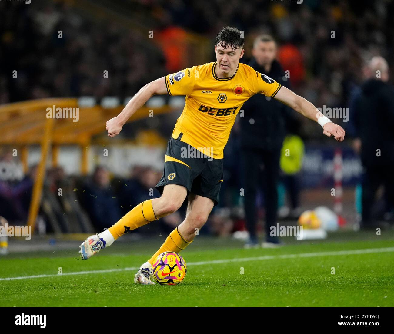 Wolverhampton Wanderers' Jorgen Strand Larsen during the Premier League ...