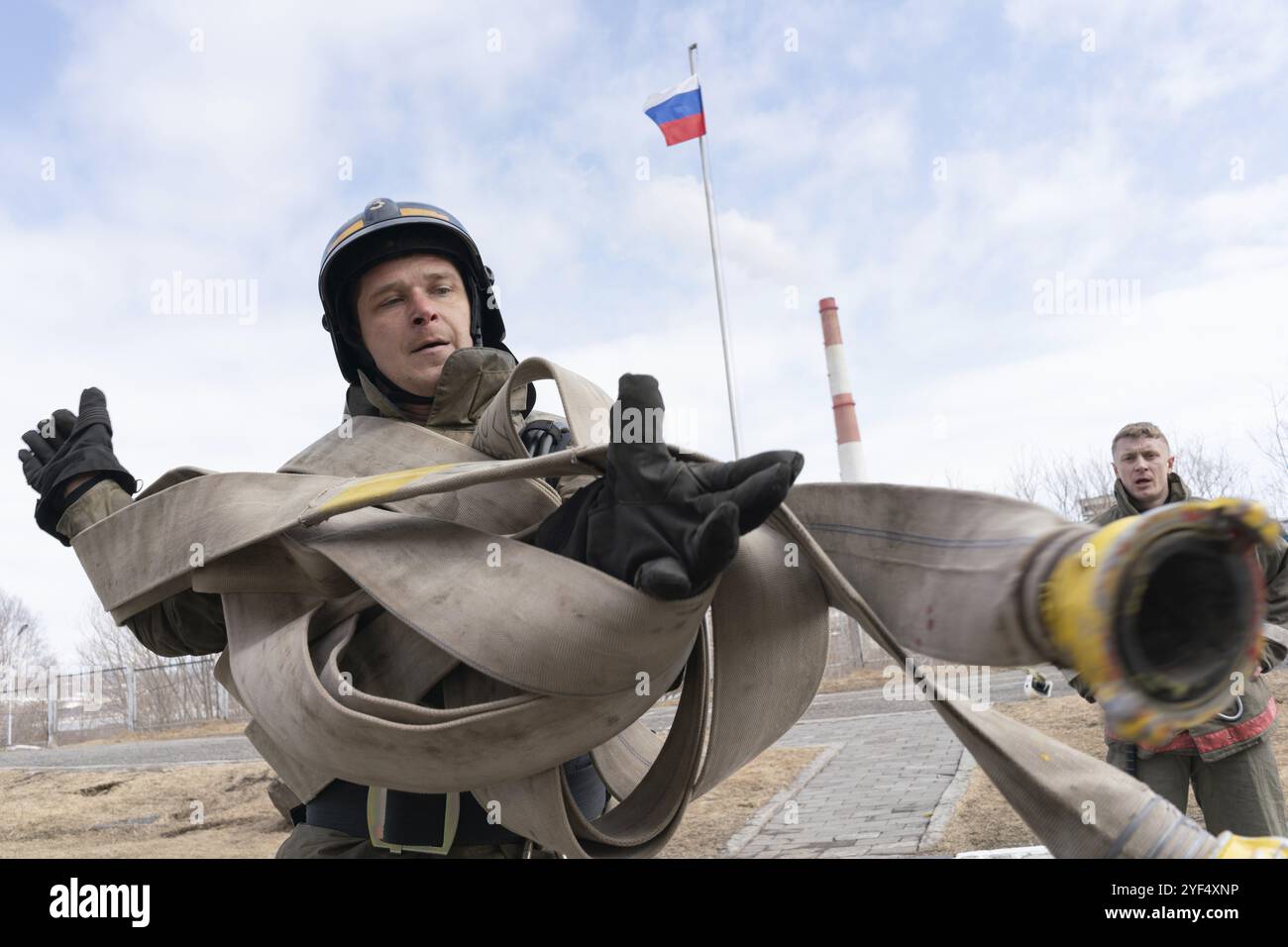 PETROPAVLOVSK CITY, KAMCHATKA PENINSULA, RUSSIA, APR 19, 2019 ...