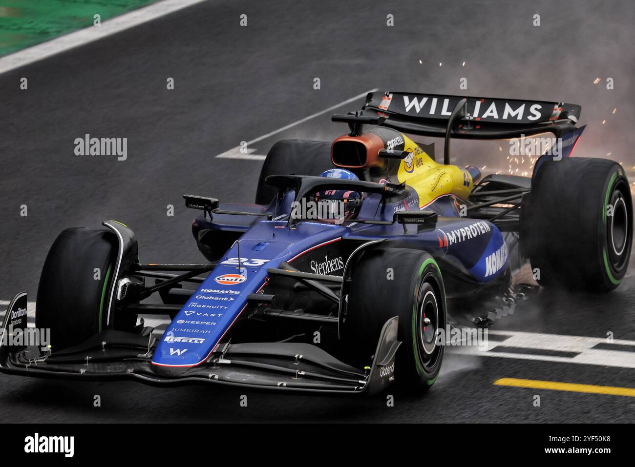 Sao Paulo, Brazil. 03rd Nov, 2024. Alexander Albon (THA) Williams ...