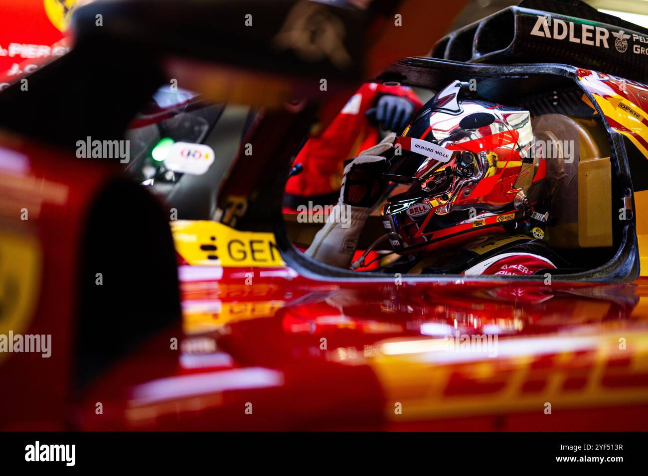 NEUBAUER Thomas (fra), Ferrari AF Corse, Ferrari 499P #51, portrait ...