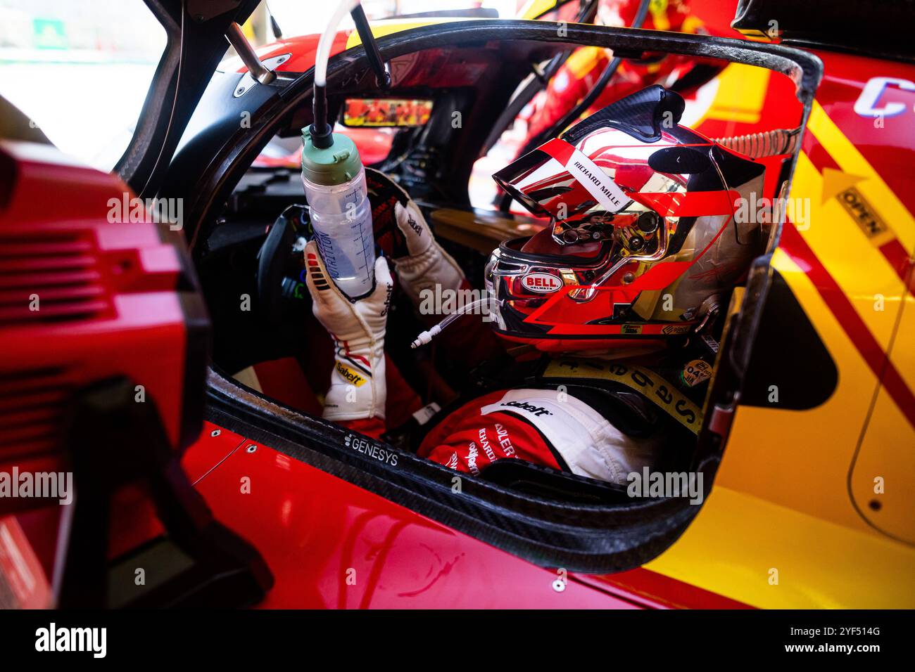 NEUBAUER Thomas (fra), Ferrari AF Corse, Ferrari 499P #51, portrait ...