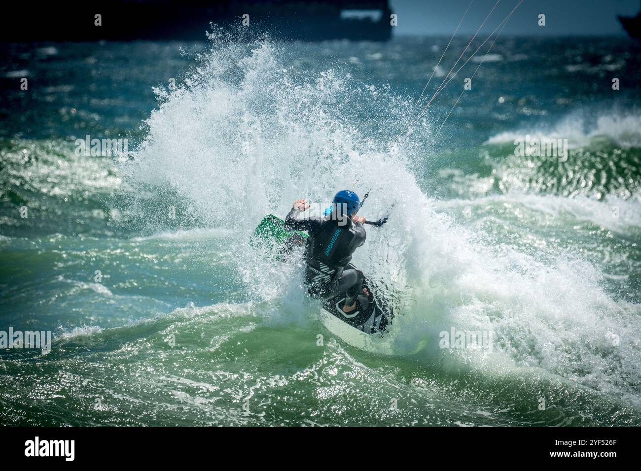 Surfer in water bloubergstrand hi-res stock photography and images - Alamy
