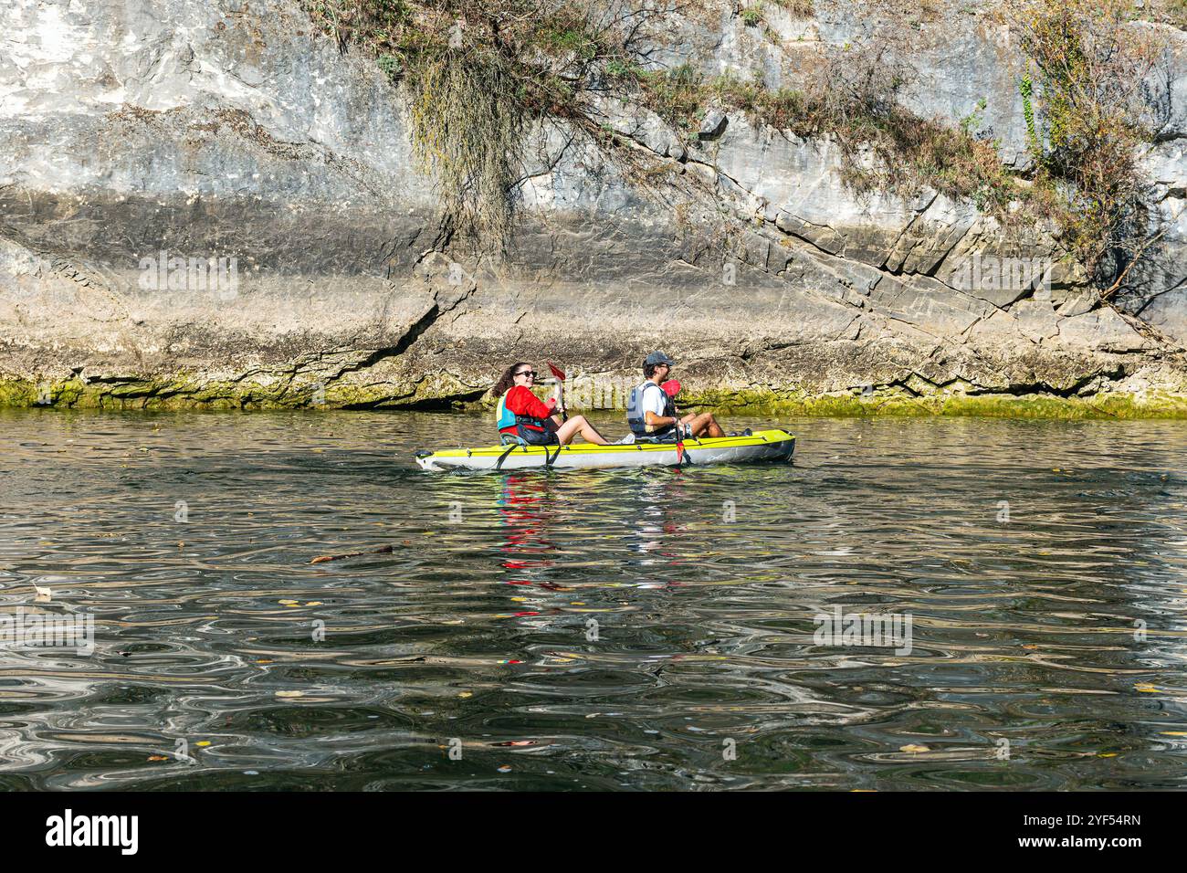 Kayaking on canyon lake hi-res stock photography and images - Alamy