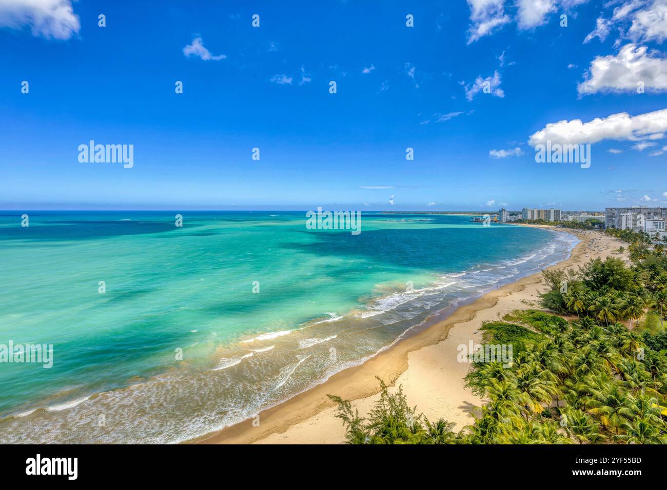 Carolina puerto rico aerial hi-res stock photography and images - Alamy