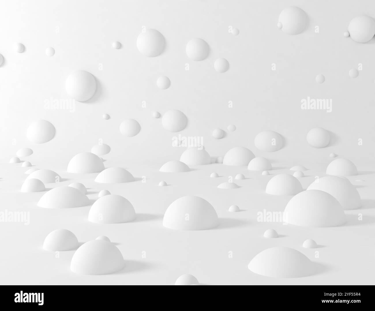 3d render white futuristic architecture hi-res stock photography and ...