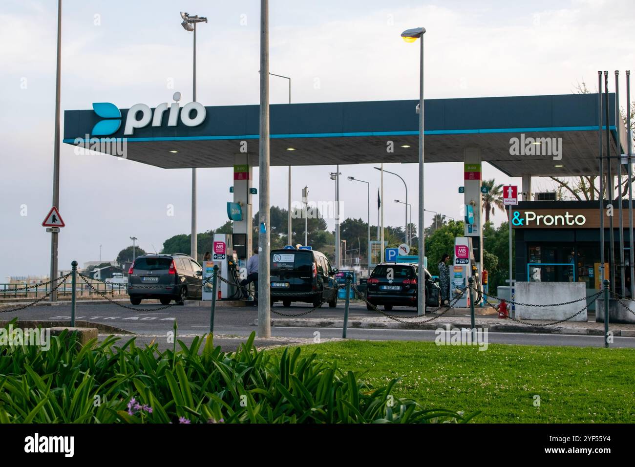 Petrol gas station in Oeiras, Portugal. Petrol is the world's largest ...