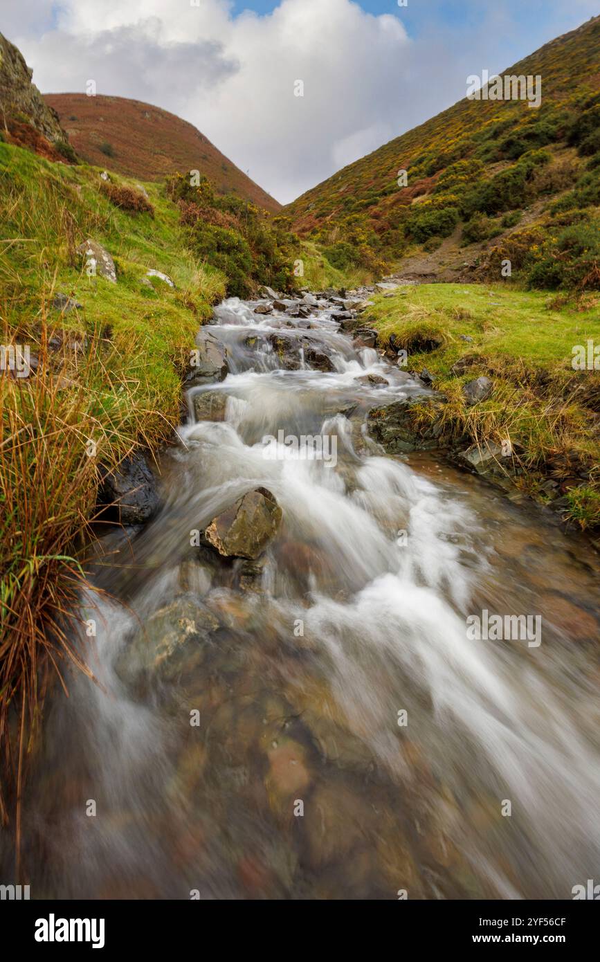 Moorland stream and waterfall hi-res stock photography and images - Alamy