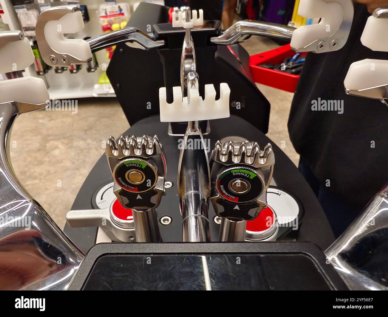 Stringing tension hi-res stock photography and images - Alamy