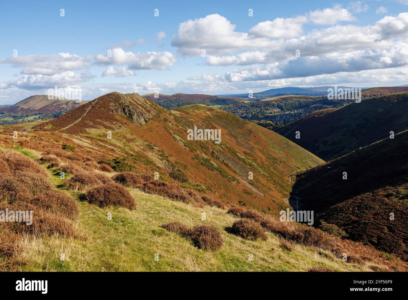 Long Mynd, Shropshire, England, UK Stock Photo - Alamy