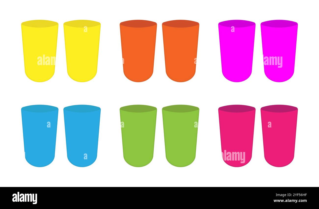 Hearing protection ear plug icon symbol. Ear safety sign, protective ...