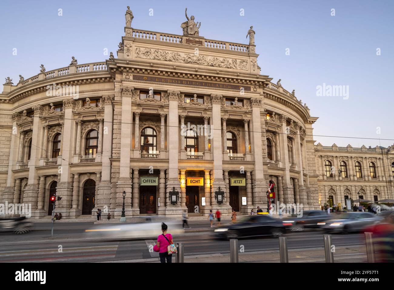 Wien vienna theater burgtheater hi-res stock photography and images - Alamy