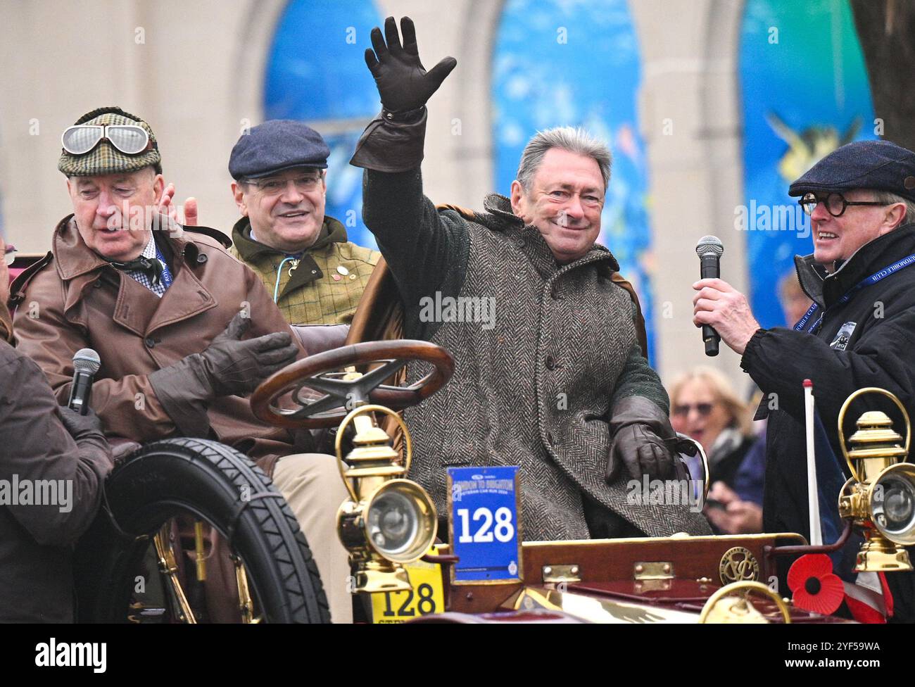 Brighton UK 3rd November 2024 - Well known television gardener and ...