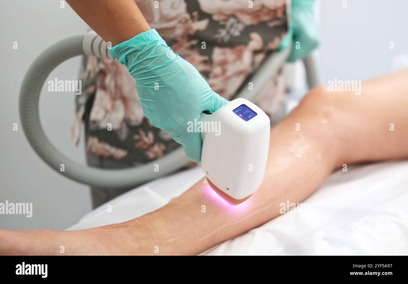 Close up hair removal master hi-res stock photography and images - Alamy