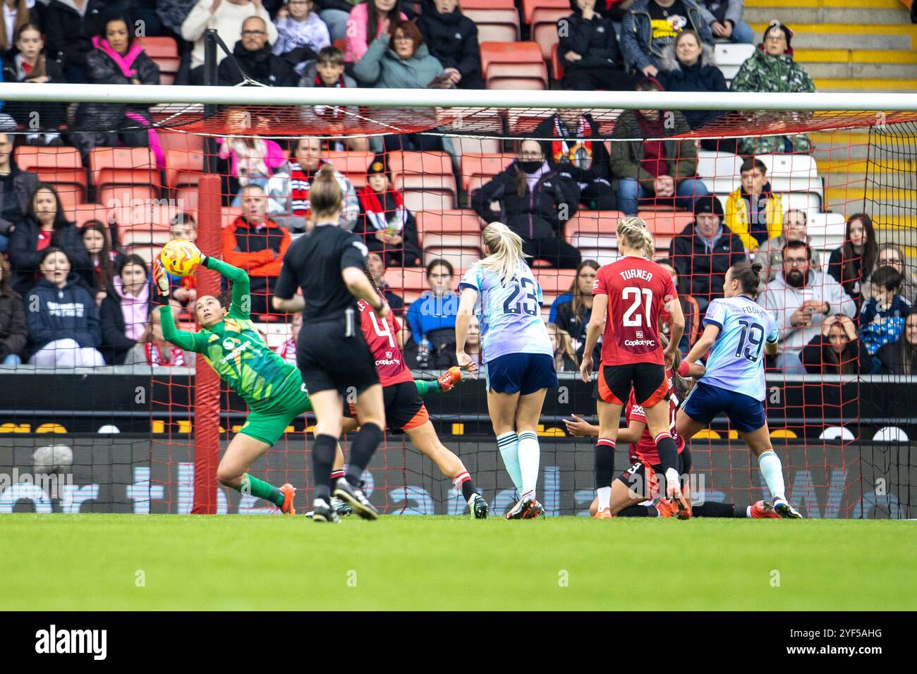 Leigh Sports Village, Manchester, UK. 3rd Nov, 2024. Womens Super ...