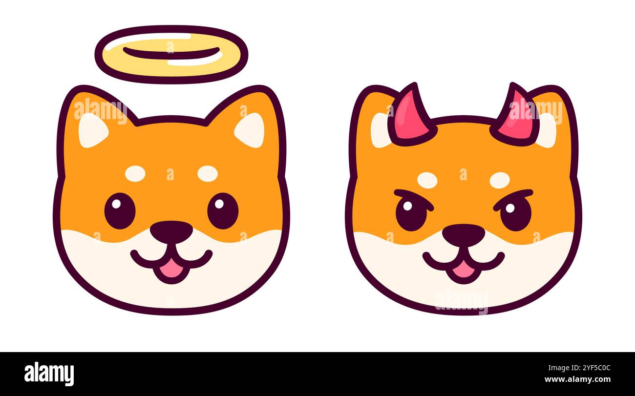 Angel emoticon hi-res stock photography and images - Alamy