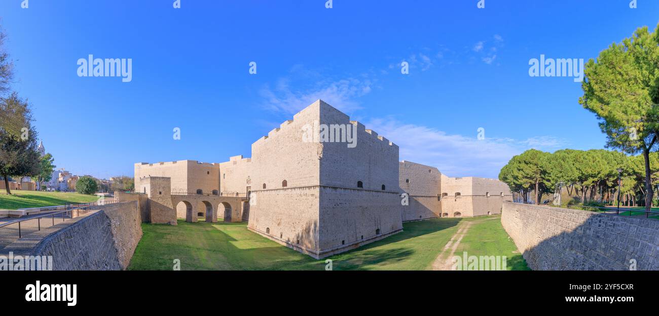 The Castle of Barletta in Apulia, southern Italy Stock Photo - Alamy