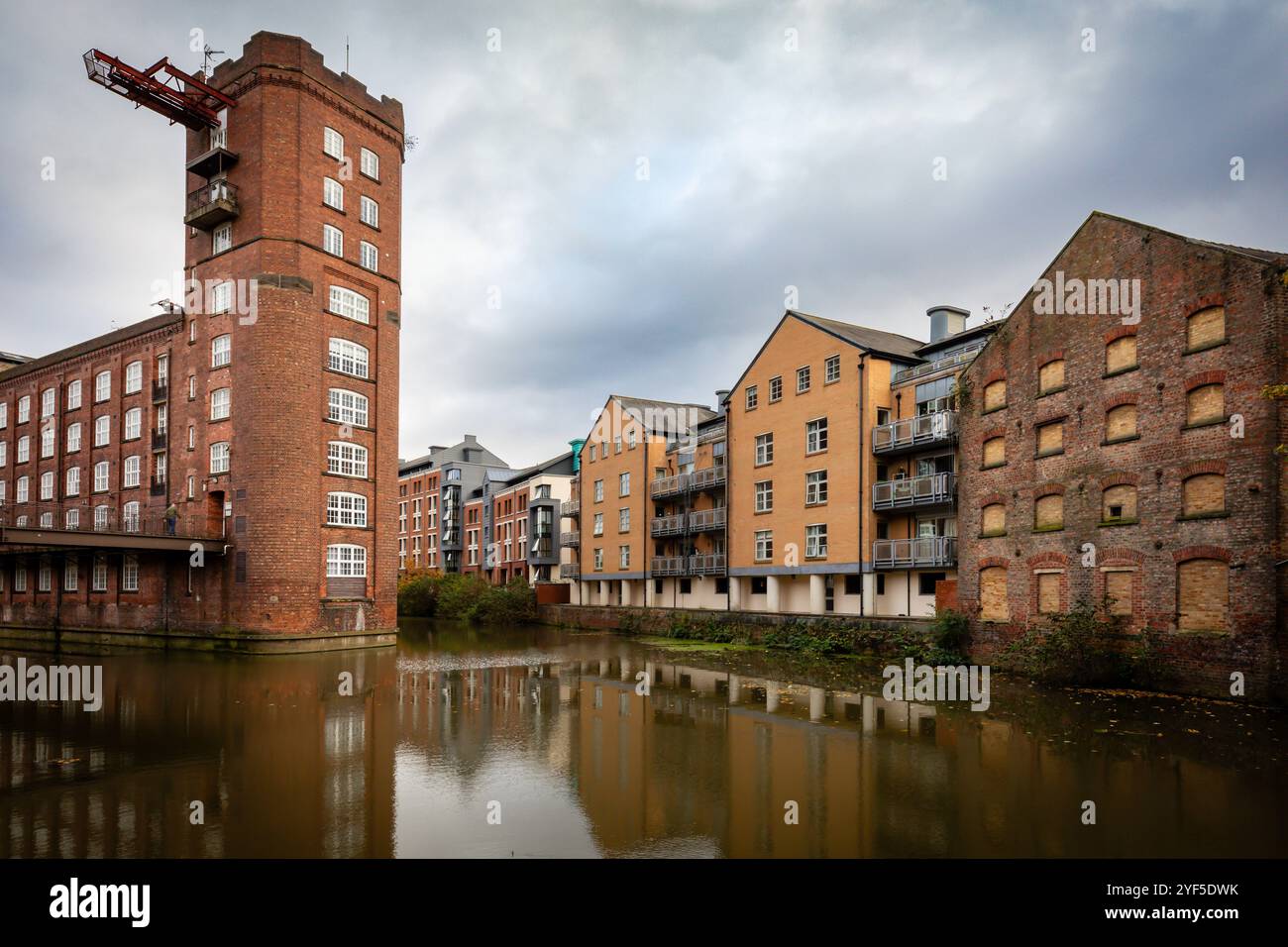 Converted warehouses, York, UK Stock Photo - Alamy
