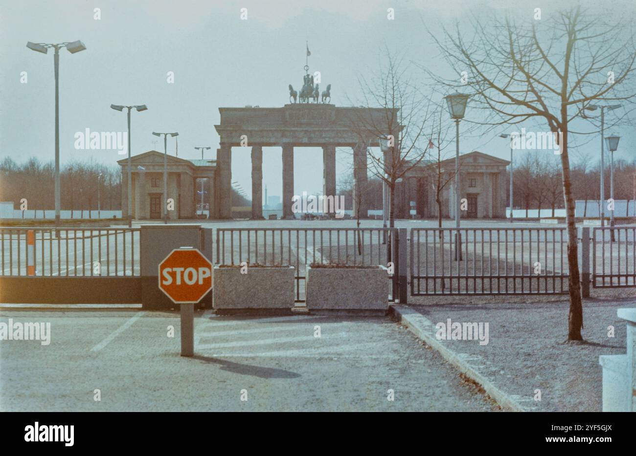 Berlin, Germany. Ca 1986. The Brandenburg Gate came to symbolize ...