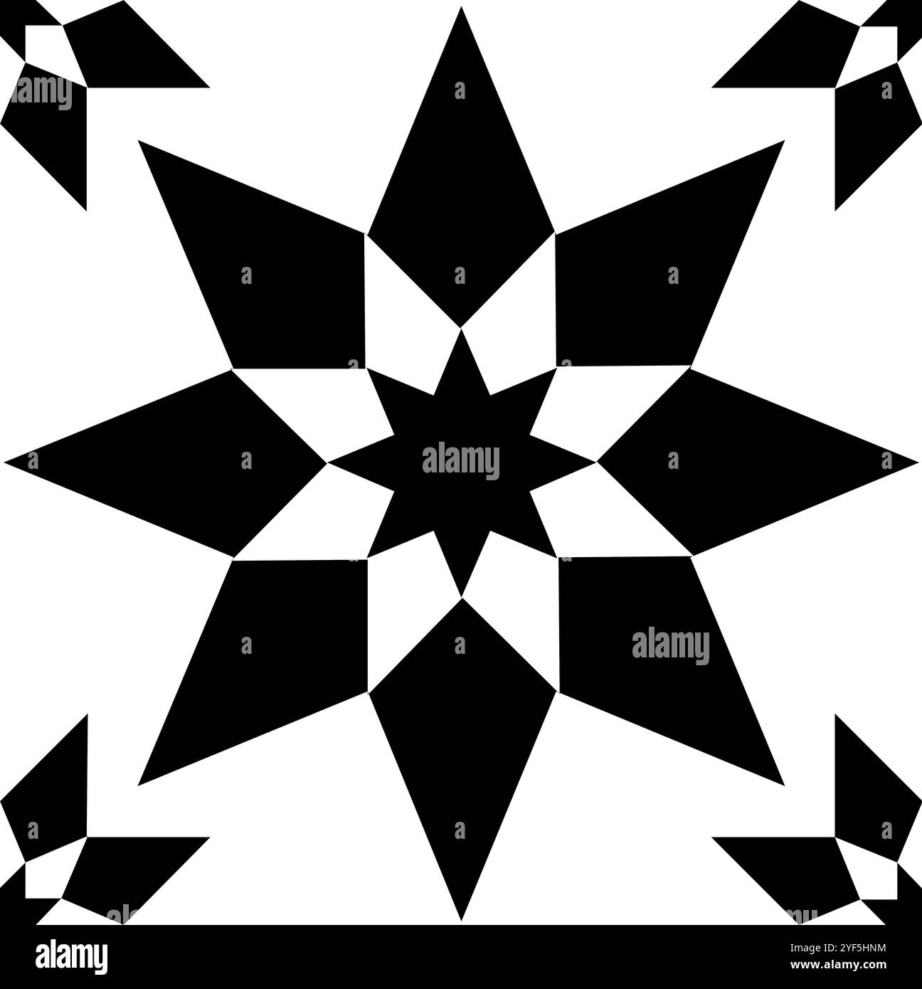 Barn quilt symbol icon illustration Stock Photo - Alamy