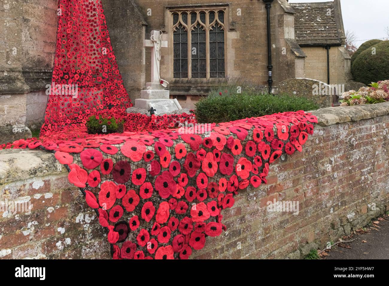 Holt, UK. 3rd Nov, 2024. Holt, a Wiltshire village has been decorated ...