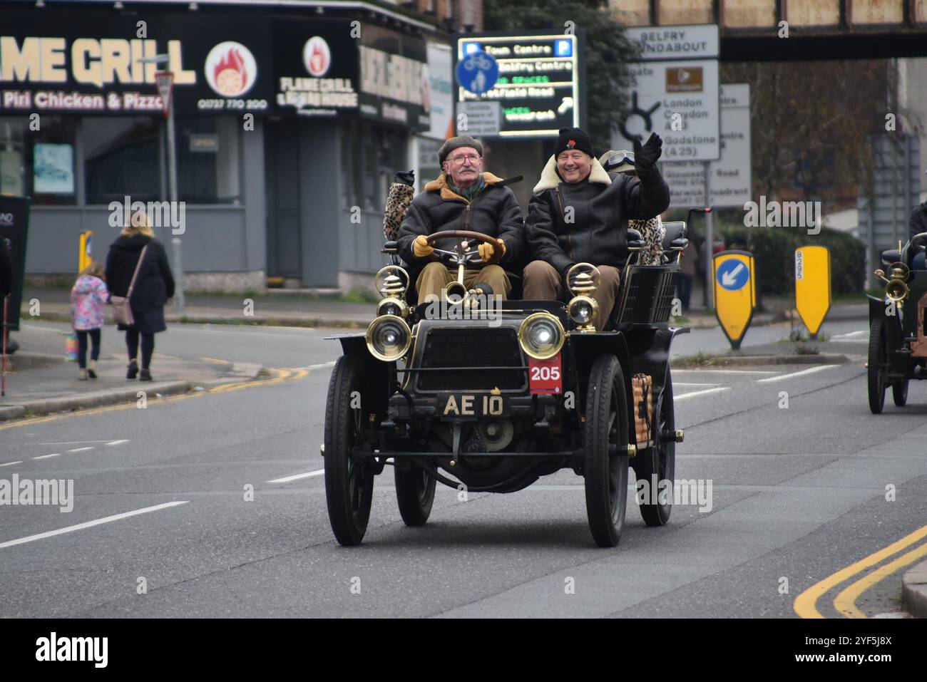 2024 London to Brighton Veteran Car Rally Stock Photo - Alamy